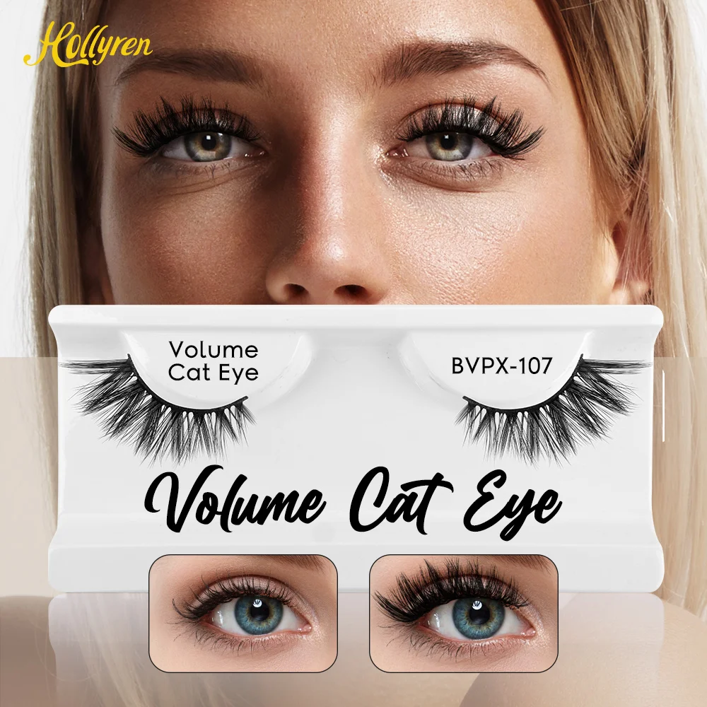 New Half Lashes Cat Eye Natura Long Full Strip Lashes Makeup Tools ...
