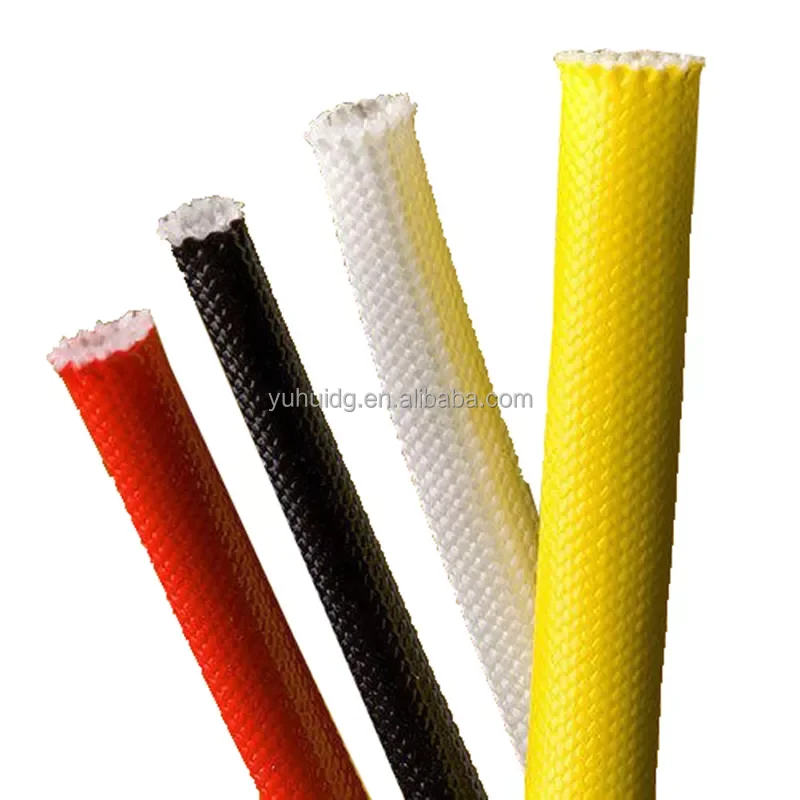 Yuhui 1441 Class Glass Fiber Sleeve Vw-1insulation Fireproof Heat ...