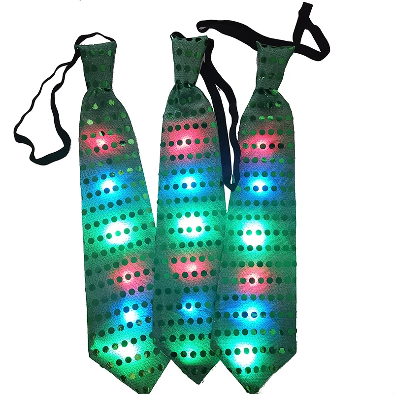 Performer Flashing Tie Led Necktie Flashing Tie Party Light Up Tie For ...