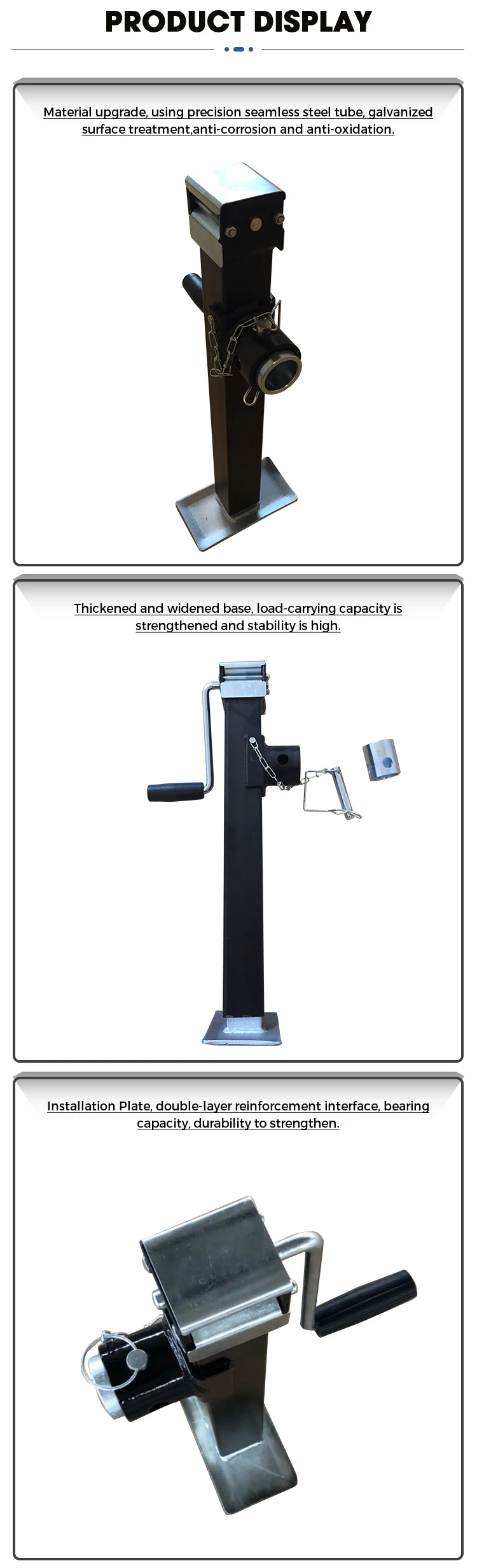 Trailer Jack Landing Gear Trailer Hitch Jack High Trailer Jacks - Buy ...