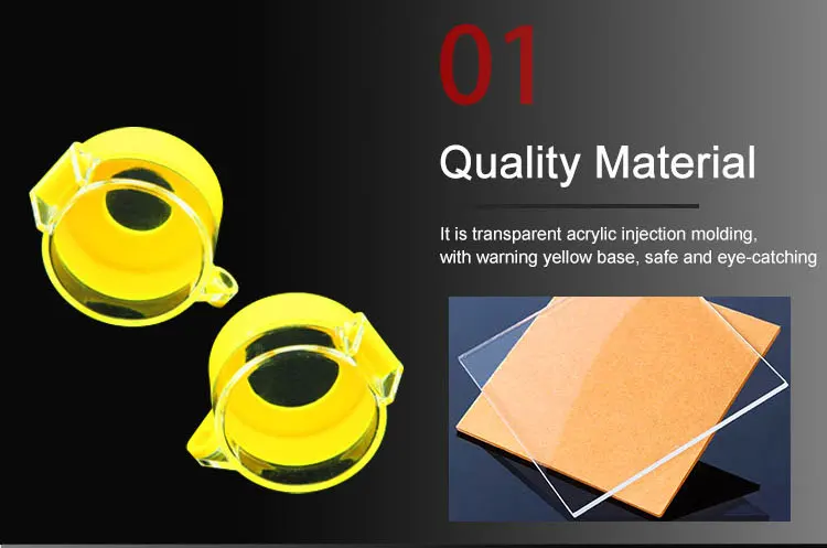 22mm Emergency Stop Button Safety Locks Insulation Safe Electrical ...