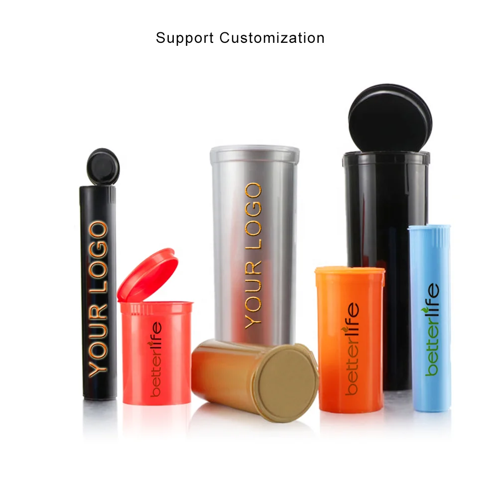 Blank Proof Container Packaging Pack Empty Custom Plastic Tubes With ...