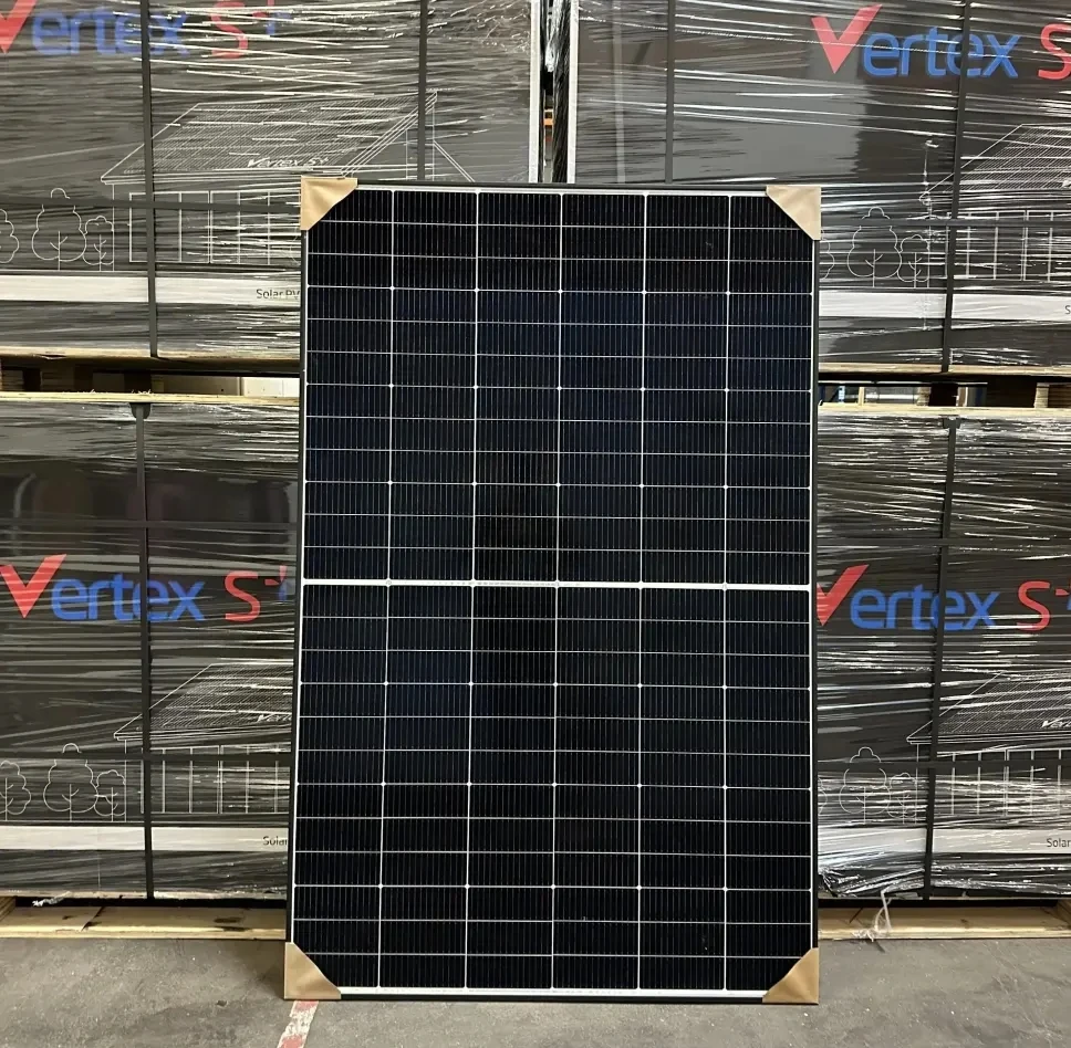 EU Stock Trina 455W Black Frame Vertex S N-Type PV Module 450 Watt Dual Glass Solar Panels for ...