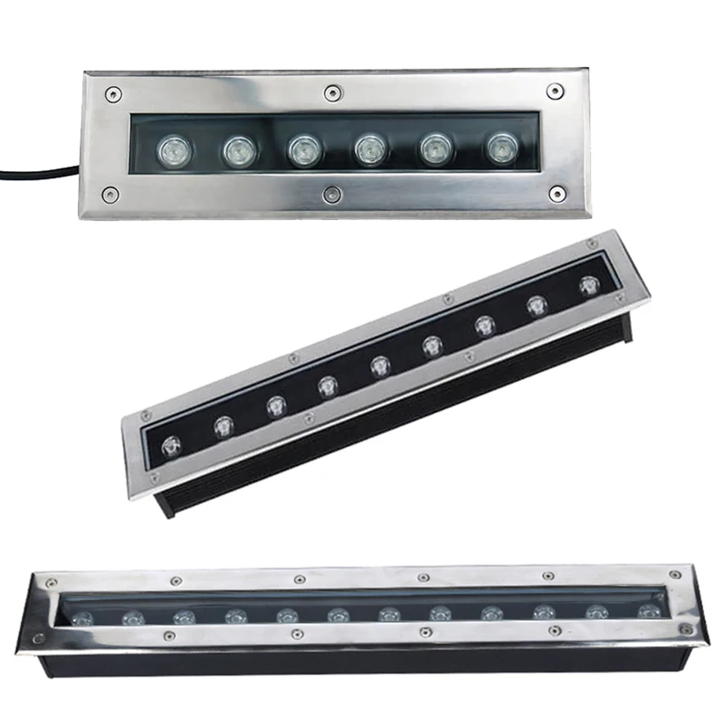 Dmx512 Rgb 1m Linear Inground Stair Outdoor Step Lights Ground Lamps ...