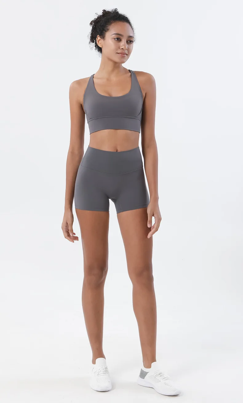 Girls Cycling Scrunch Butt Shorts Tummy Control Custom Gym Shorts ...