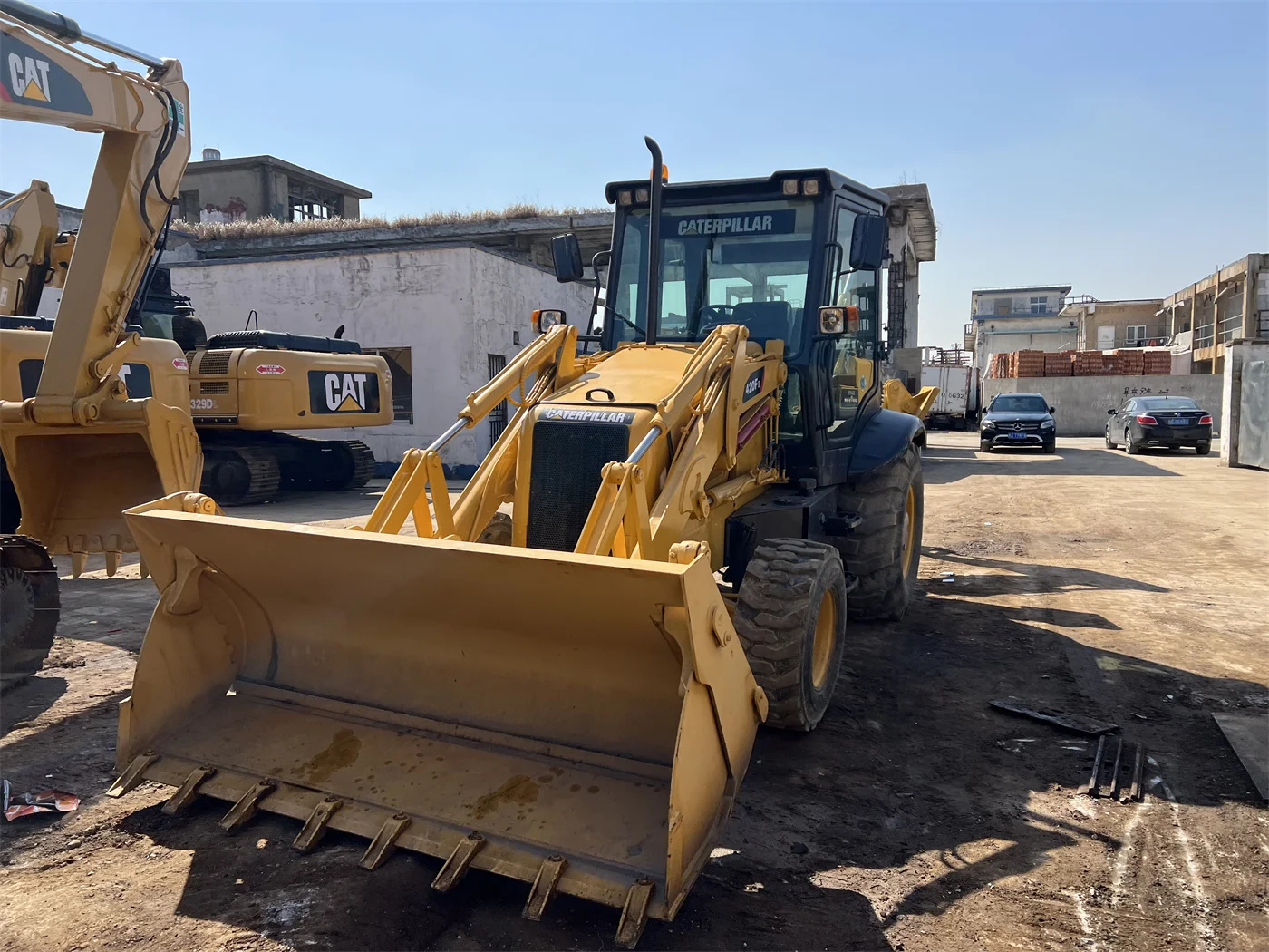 Used Backhoe Loader Cat 420f 420f2 / Used Cat Small Loader 420f ...