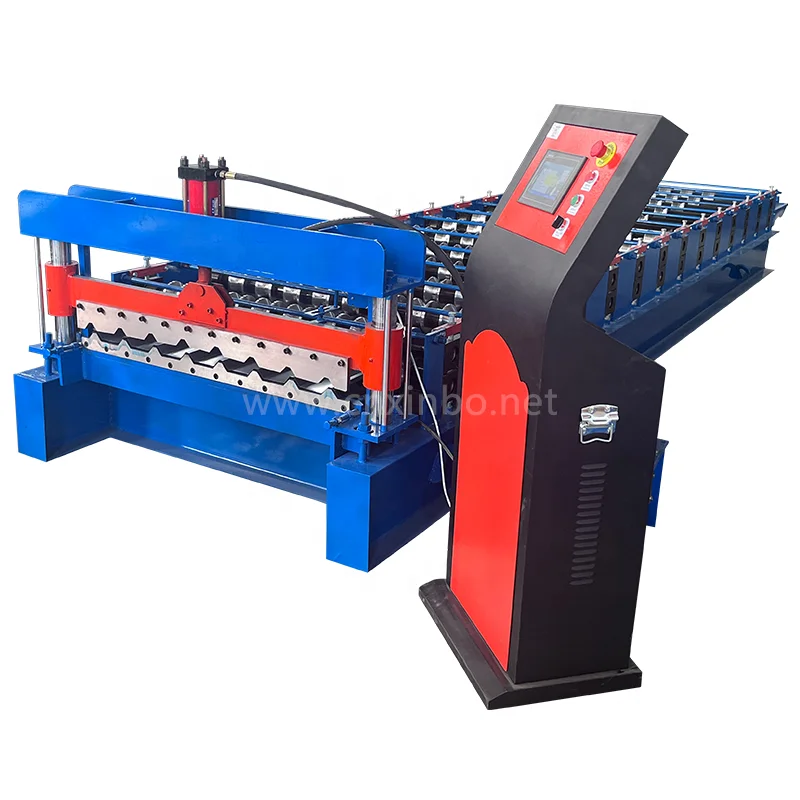 Ibr Roofing Trapezoid Sheets Making Roll Forming Machine - Buy Aluminum ...