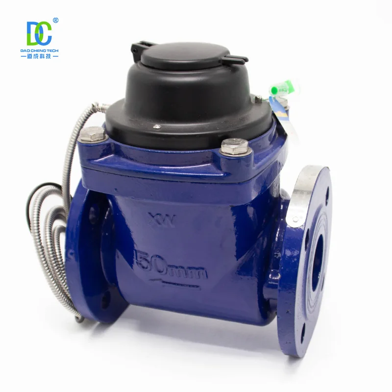 Flange Style Woltman Water Meter Cast Iron Horizontal Spiral Vane ...