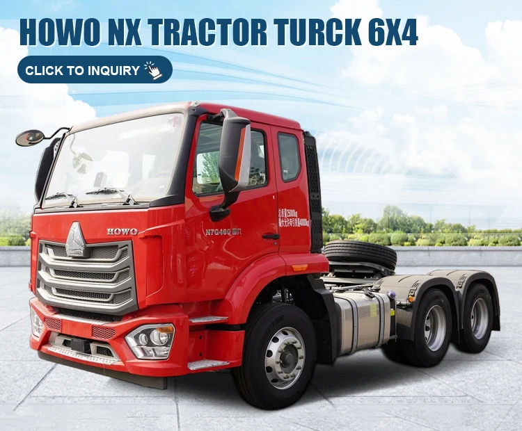 Sinotruck HOWO-N7 6X4 Tractor Truck - 400hp Tipper Truck