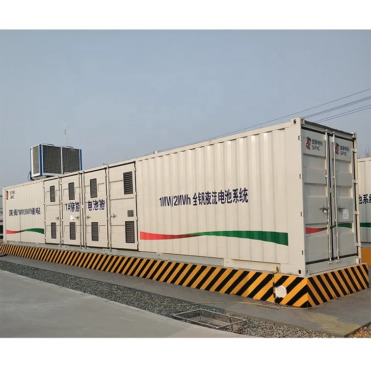 1MW4MWH Vanadium Redox Flow Battery Energy Storage System VRFB BESS For ...