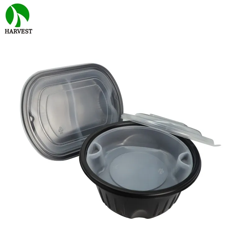 9X6 Inch Rectangular PP Microwavable One Time Use Containers