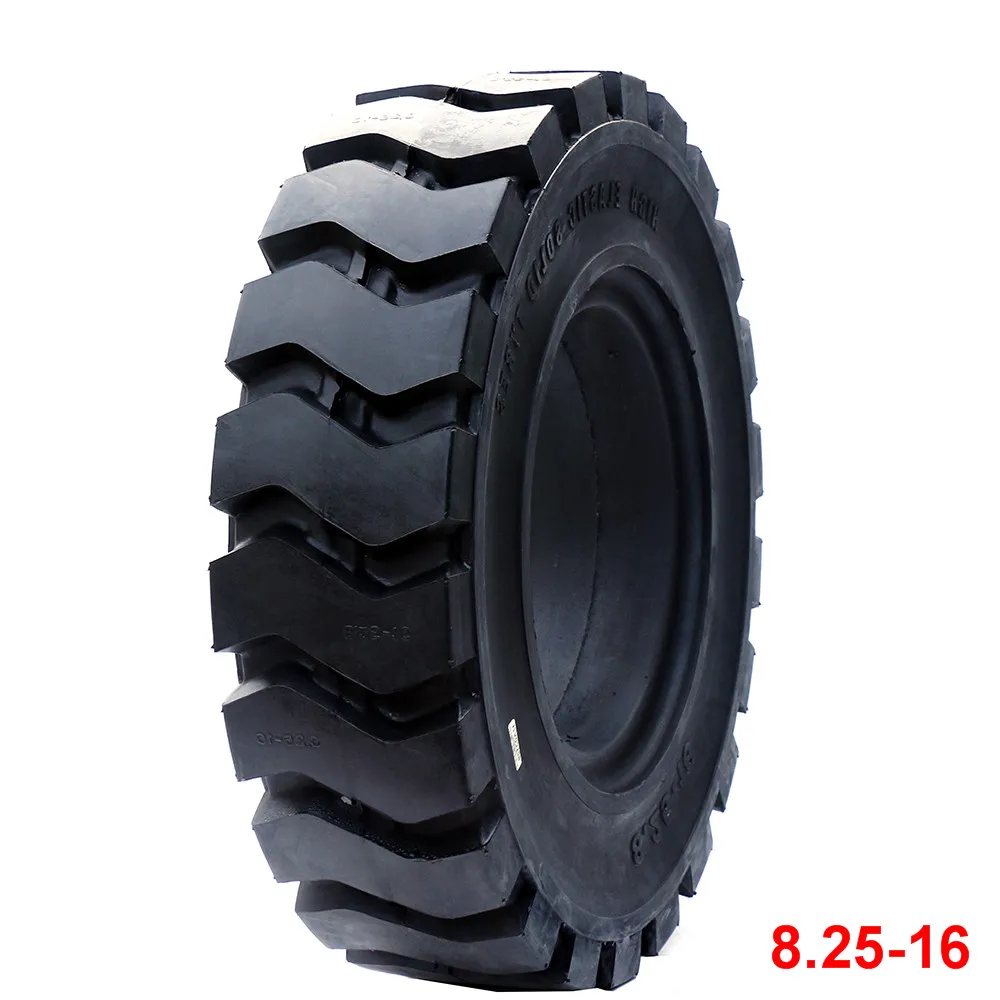 Backhoe Load Tyres Backhoe Solid Tire 8.25-16 For Case Caterpillar Jcb ...