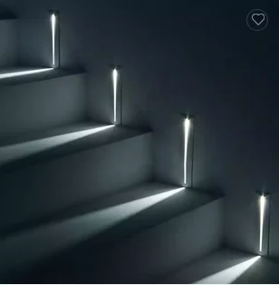 3w Indoor Outdoor Led Wall Lamp Footlight Aluminum Recessed Wall Corner ...