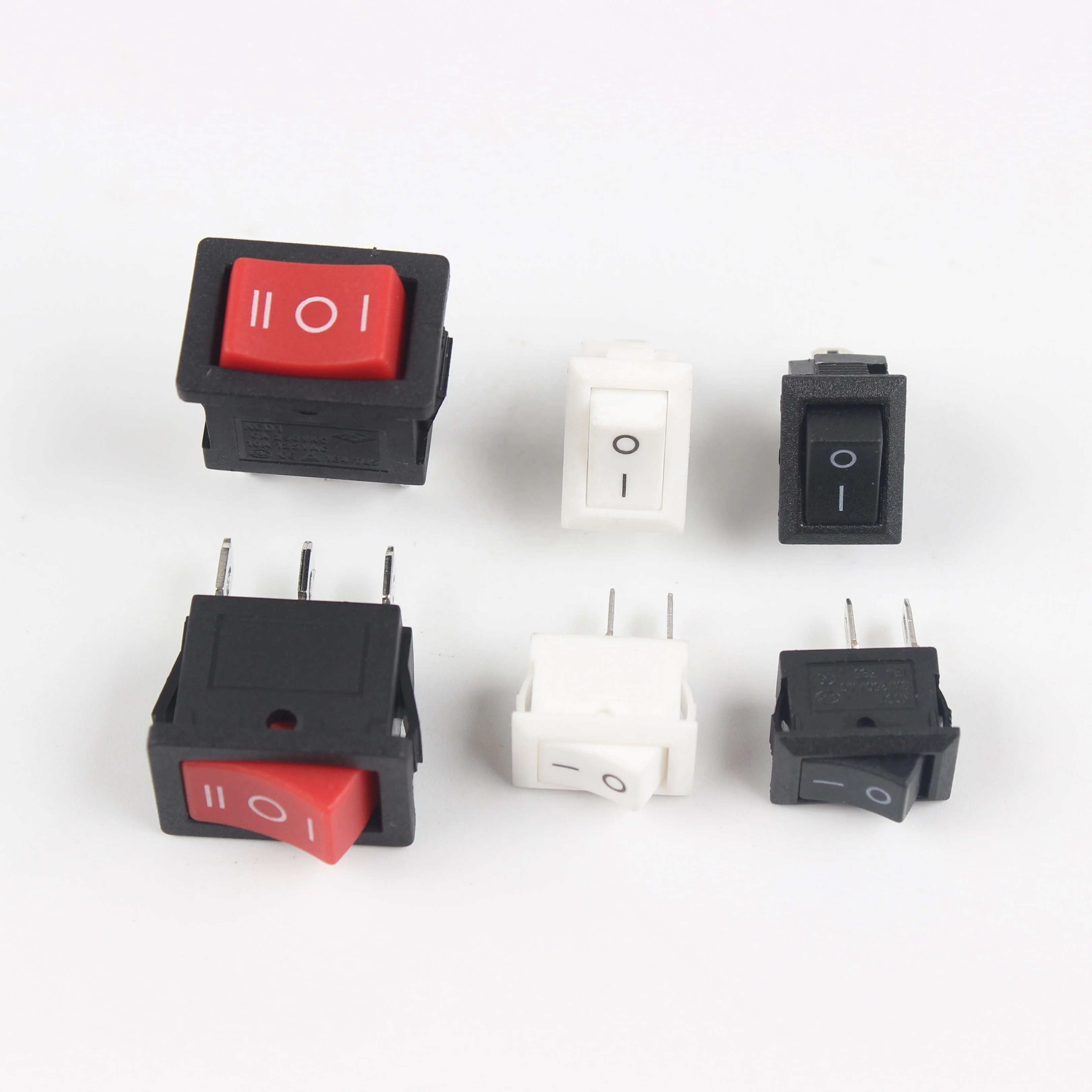 6a 250v Ac Power Switch Kcd1 Spst Series Kcd1-101 Rocker Switch - Buy ...