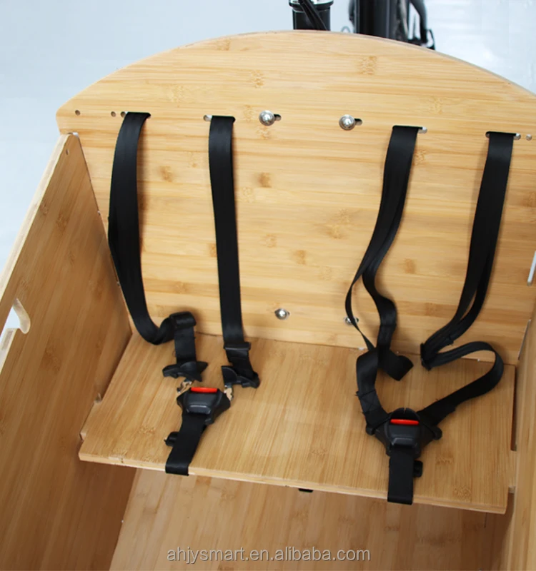 Long 250w E-bike Bakfiets Cargo Bike Round Box Two Wheels Cargo Bicycle ...