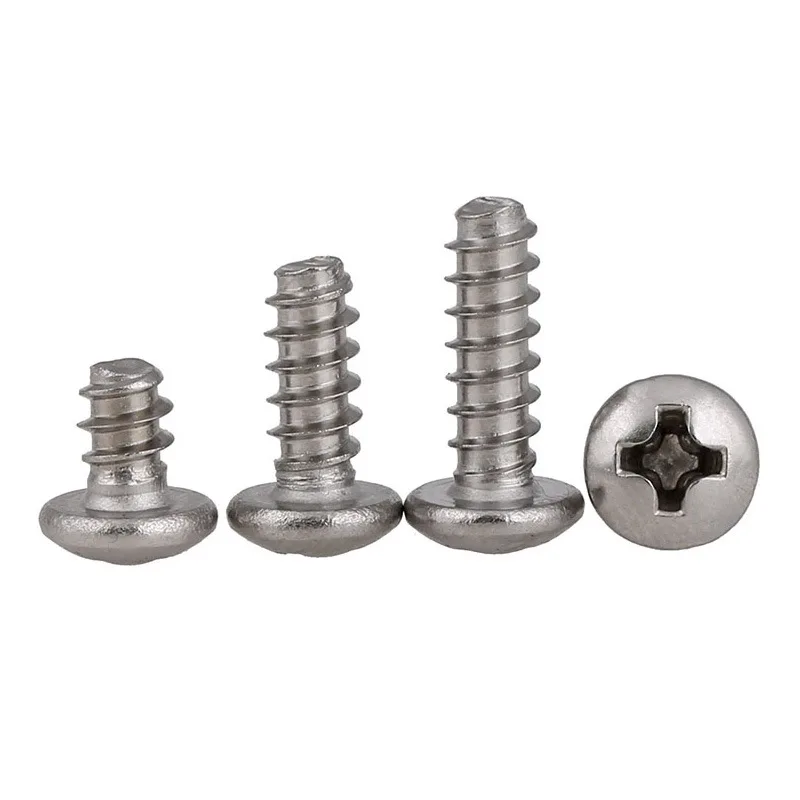 304 Stainless Steel Round Head Internal Plum Blossom Groove Flat Tail ...