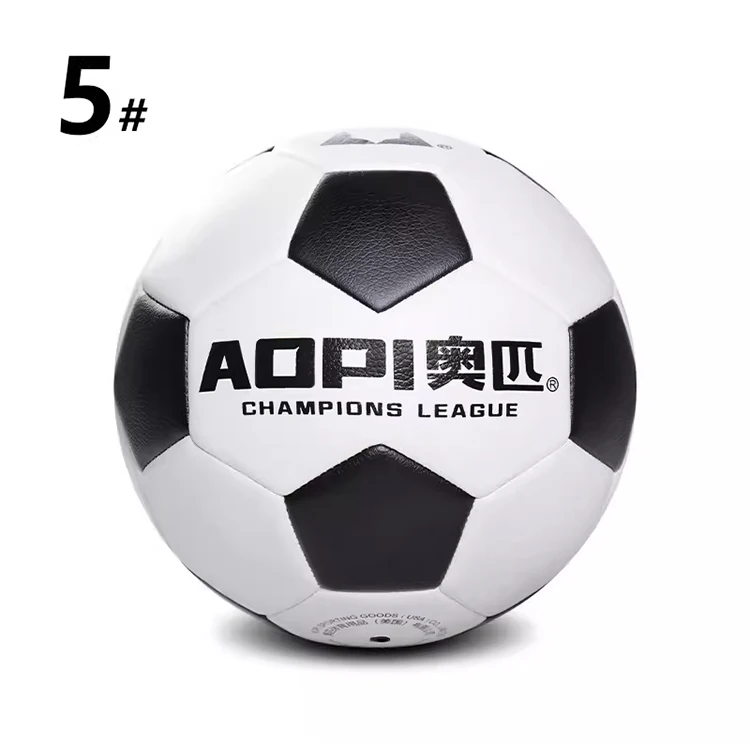 Aopi Recycled Rubber Soccer Ball With Custom Logo Print And Football ...