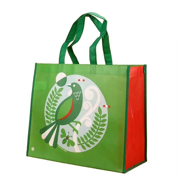 Customized Reusable Fabric Nonwoven Grocery Shopping Bags