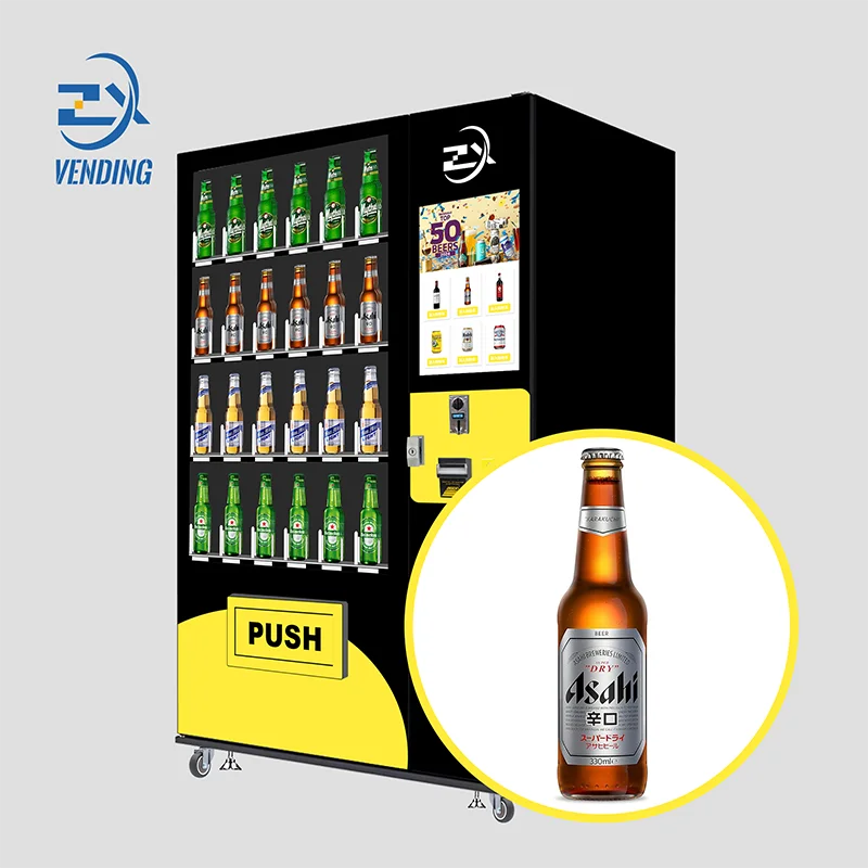 ZXvending Conveyor Belt Vending Machine With Eevator Bottle Drink ...