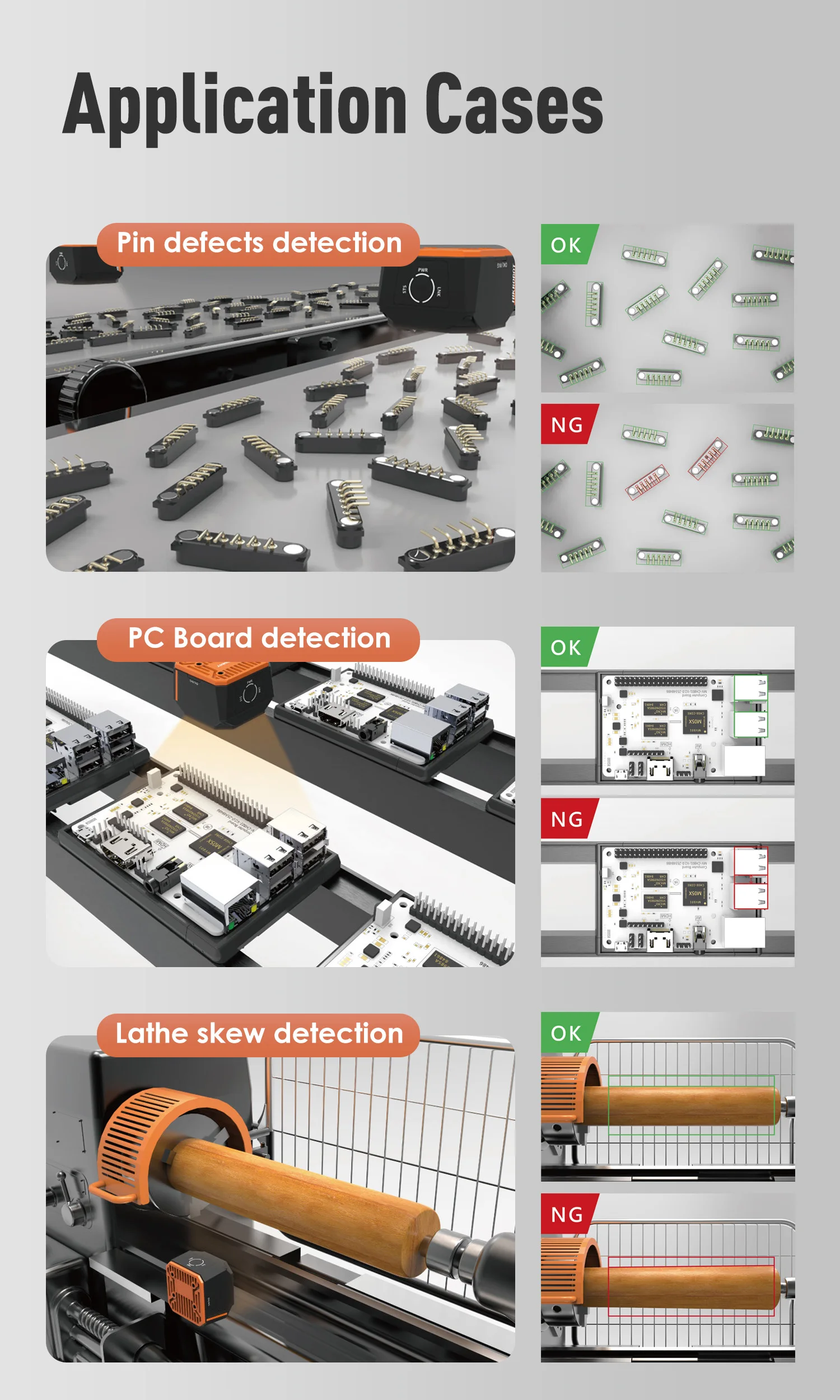 MV-SC3016C Machine Vision System - Smart Industrial Camera