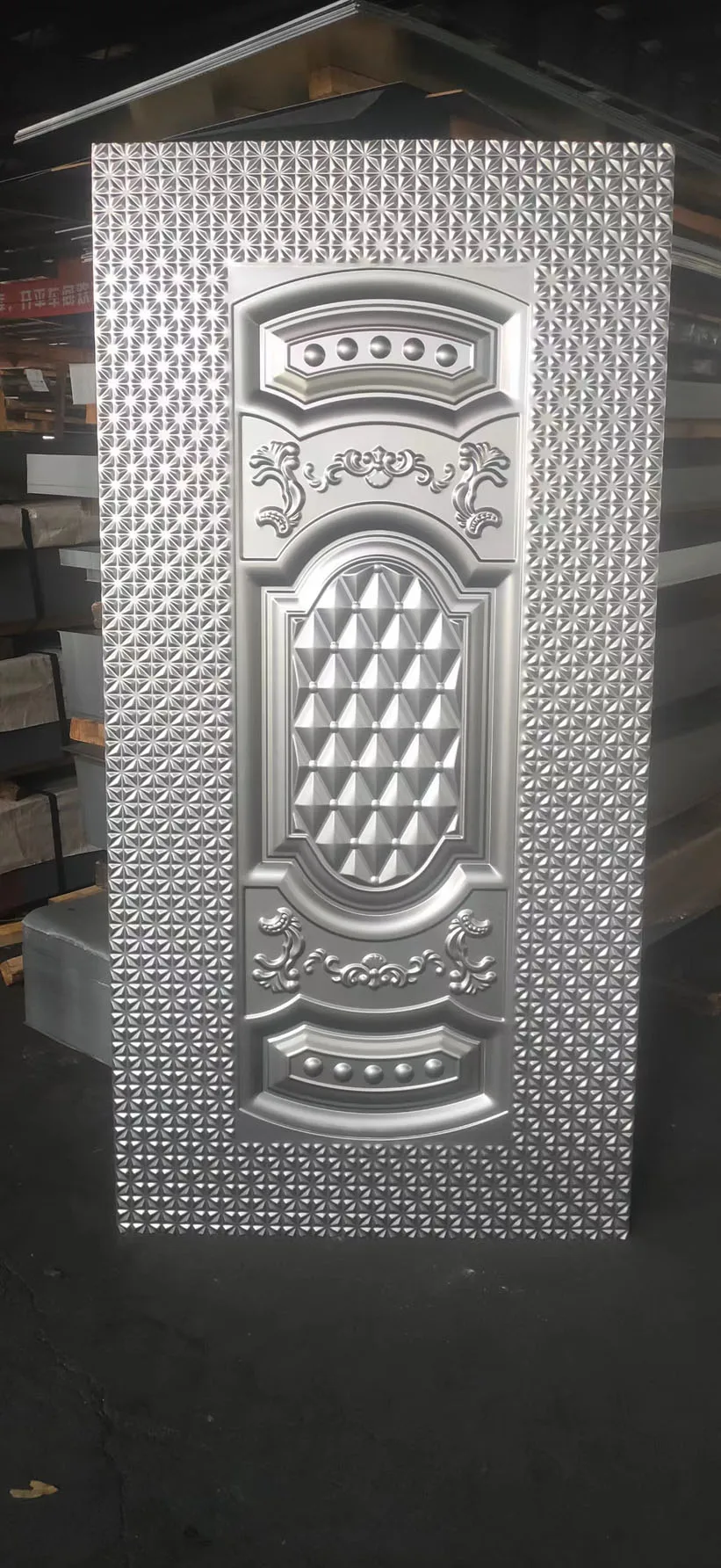 ABYAT Embossed Steel Door Skin - Armoured Security Panel