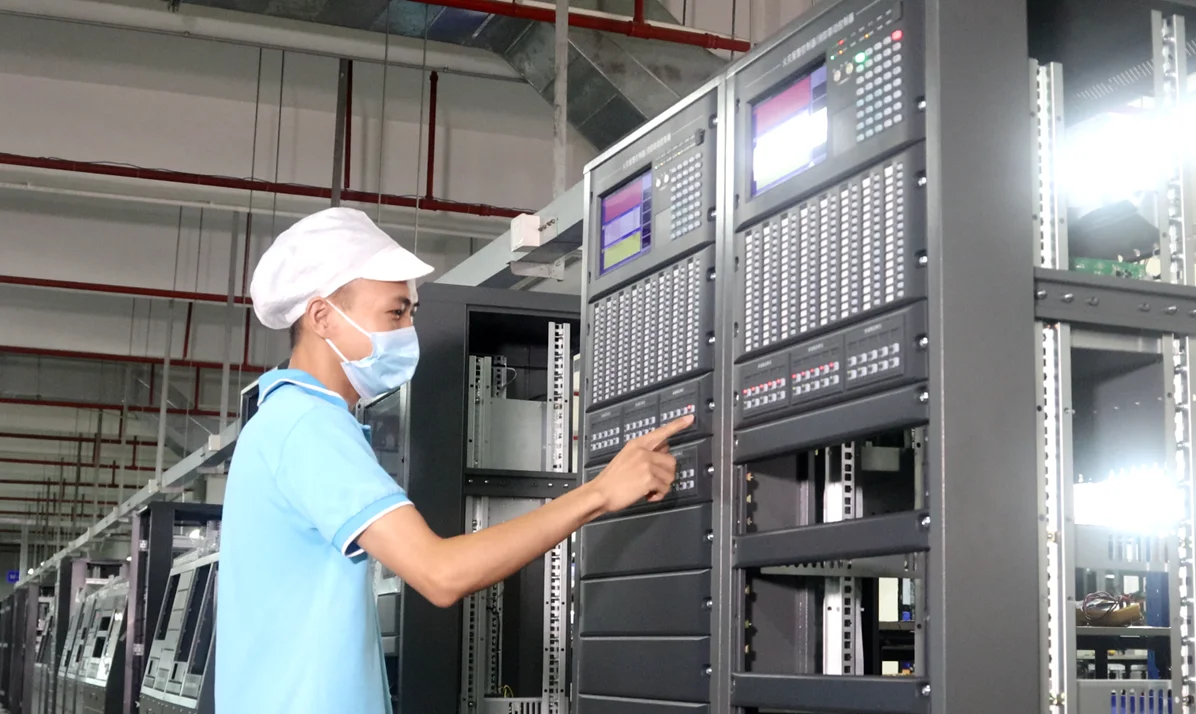 LPCB Approved Wired Addressable Fire Alarm System Control Panel by SANJIANG
