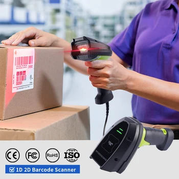 Corded Industrial Handheld Barcode Scanner Jr Sl3678-db Industrial ...