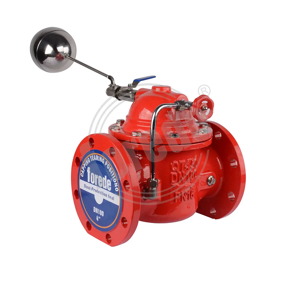 Forede Ductile Iron Flange End Float Level Ball Valve