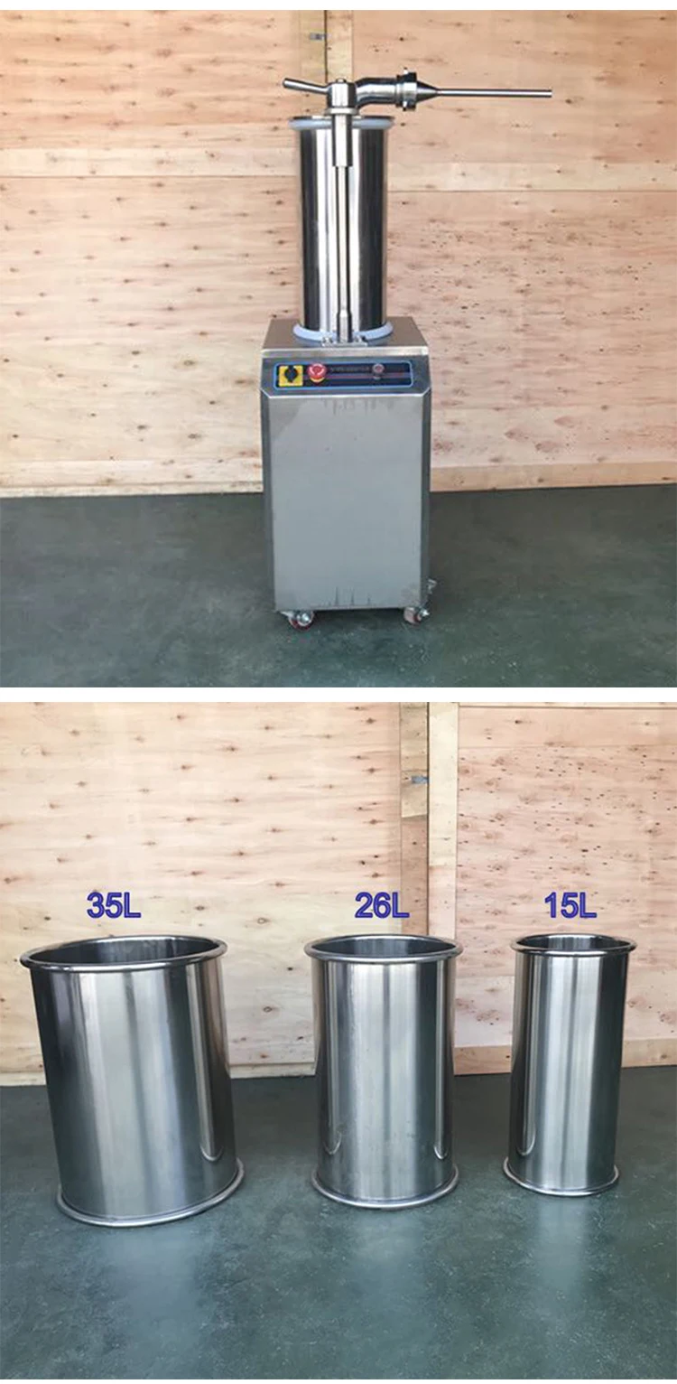 High Efficiency Sausage Filling Machine Automatic Hydraulic - Buy ...