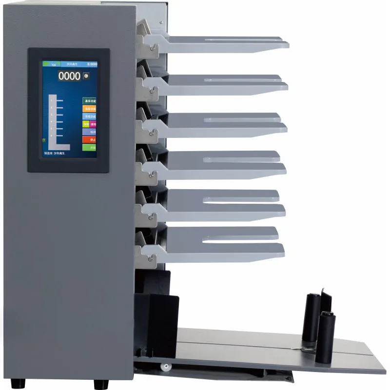 Office Desktop Automatic Paper Sorting Collating Counting Machine - Buy ...