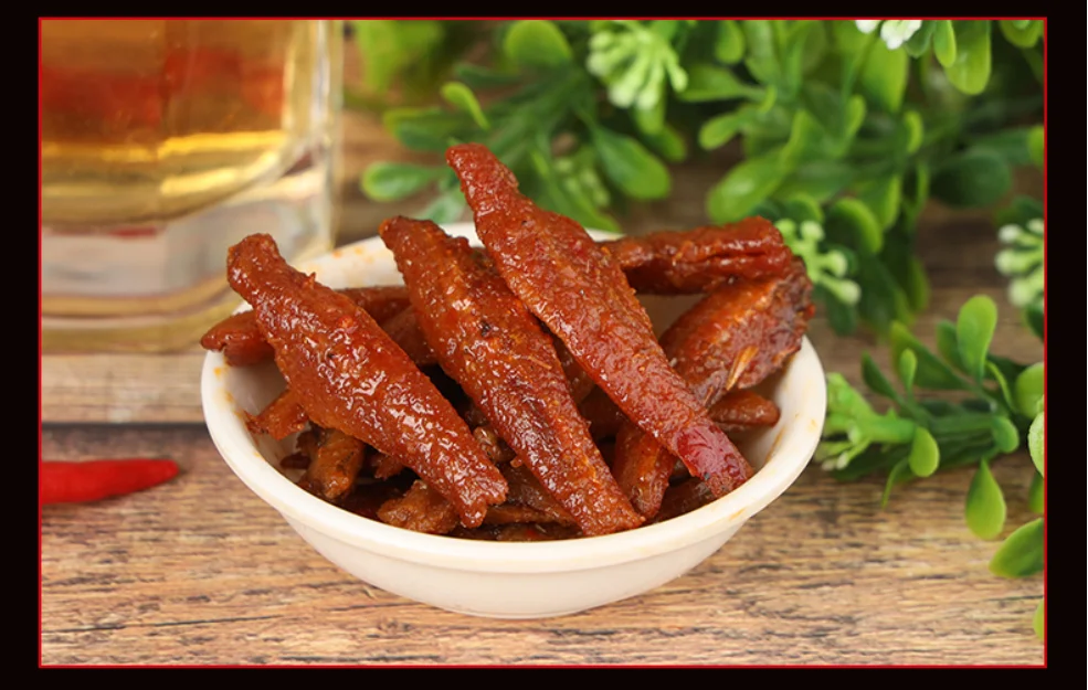 Jinzai Anchovy Chinese Snack Spicy Dried Fish Small Packets Instant ...