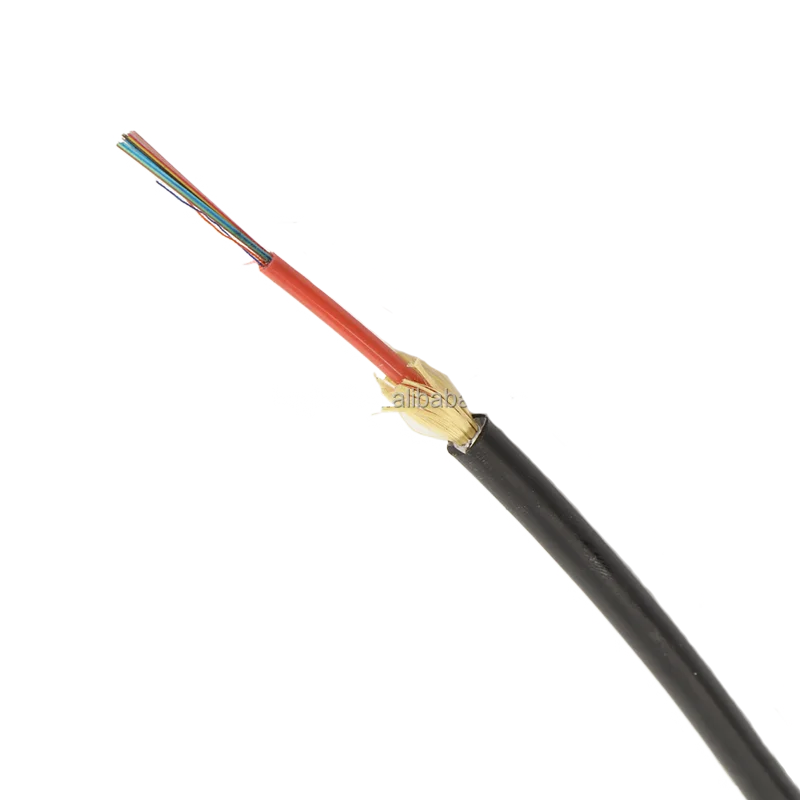 FTTX FTTH FTTR Light weight easy installation drop optical fiber cable ...