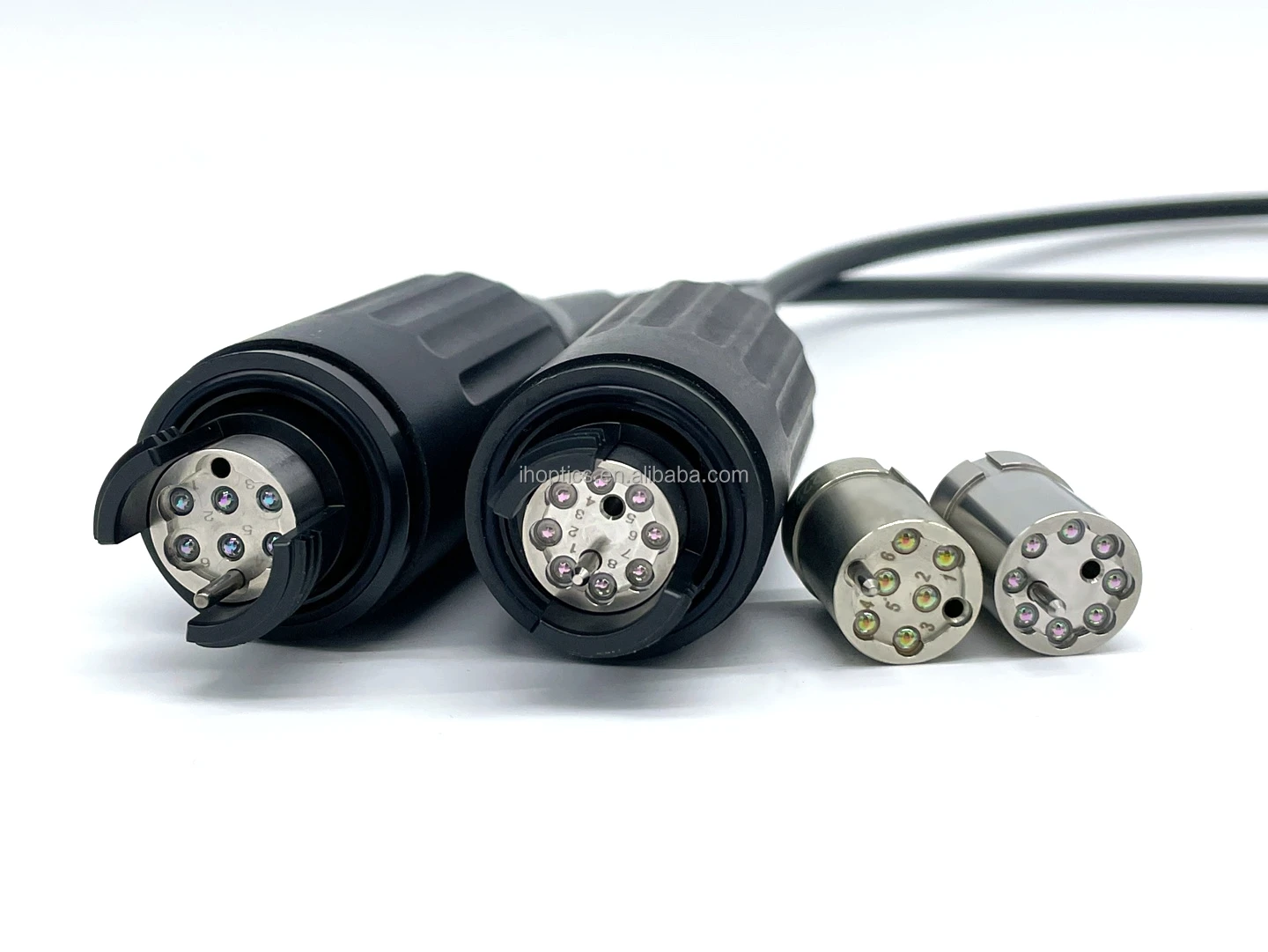 6C/8C Expanded Beam Fiber Optic Connectors - Reliable & Efficient