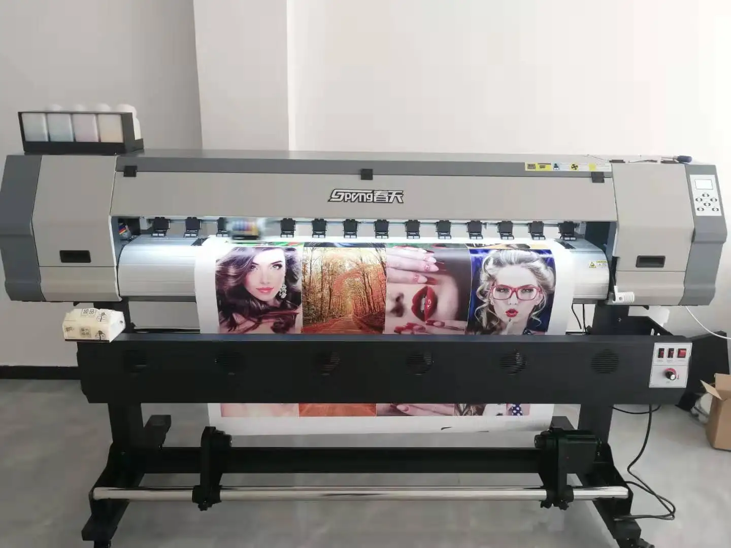 Spring Sp1900 8ft Large Format Printer High Speed Eco Solvent Printer ...