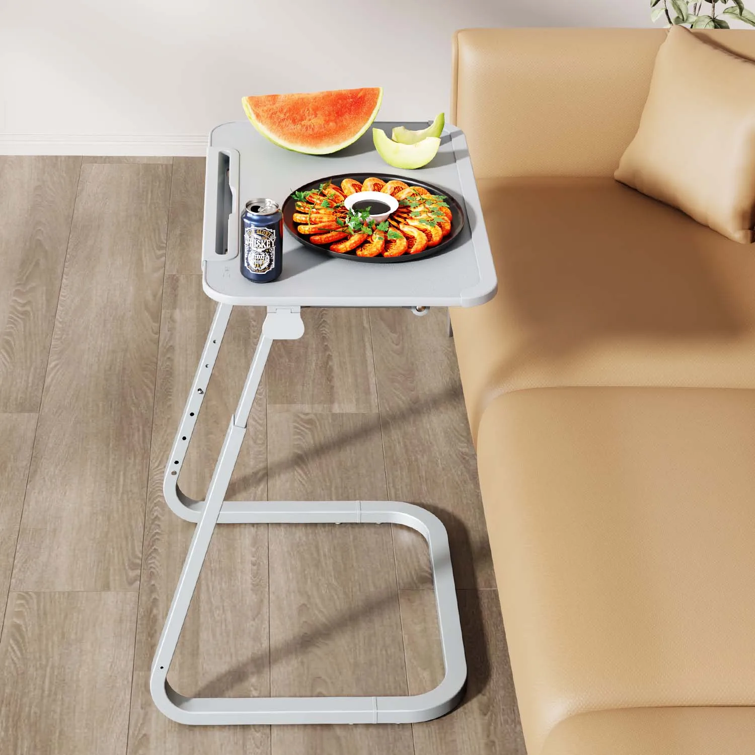 Saiji Tv Tray Table Heavy Duty Extra Large Tv Table Upgraded Dinner ...