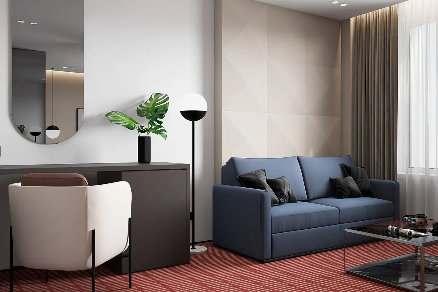 Creation Brand Contemporary Design Hpl Natural Wood Finish Hotel ...