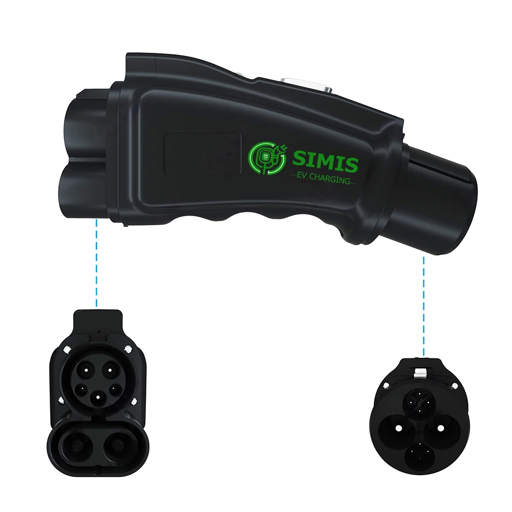 Electric Vehicle Dc Fast Charging Adapter 200a Ccs1 To Chademo Ev ...
