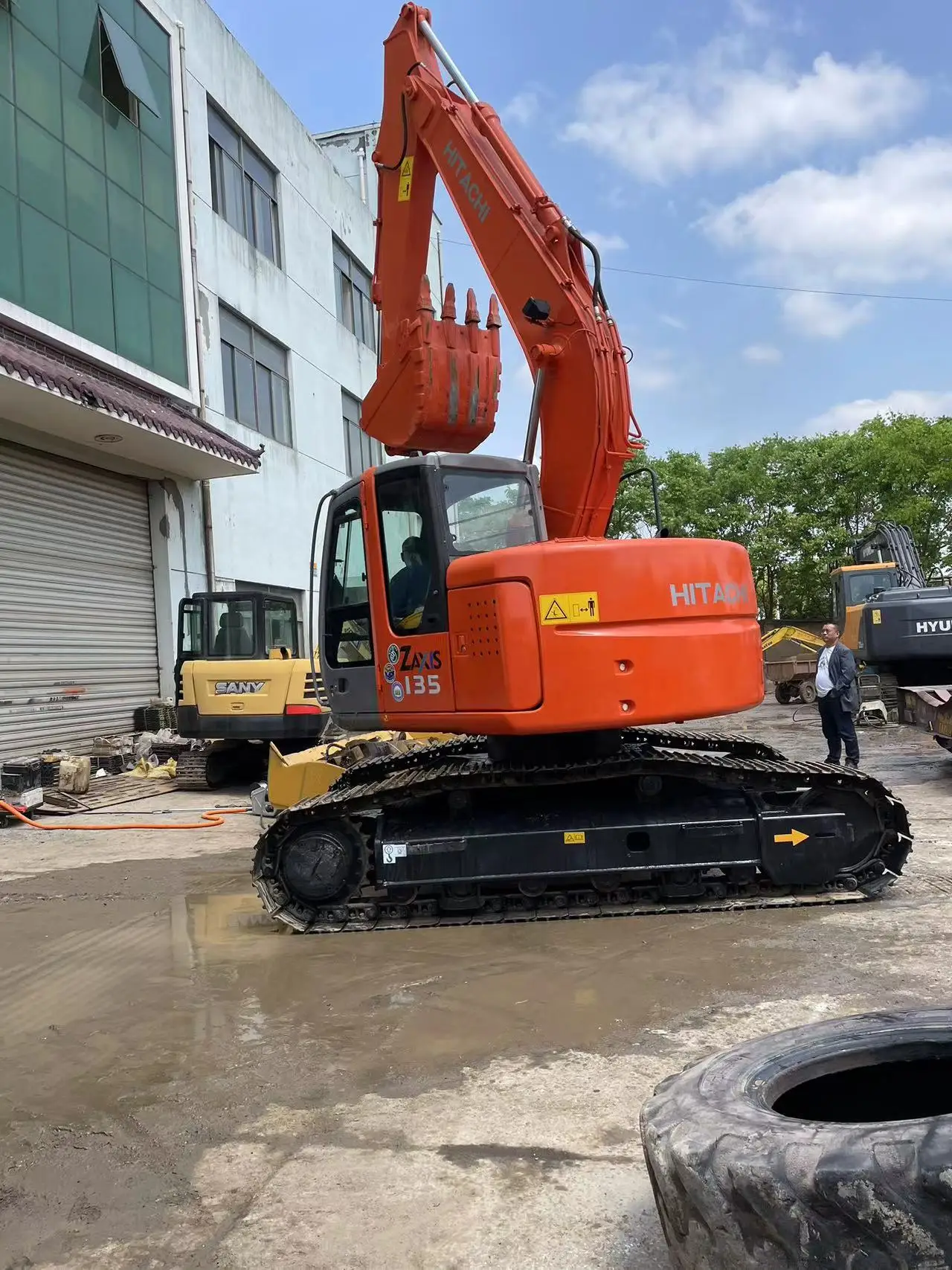 Japan Original Hitachi Zx135 Us Crawler Excavator,Cheap And Excellent ...