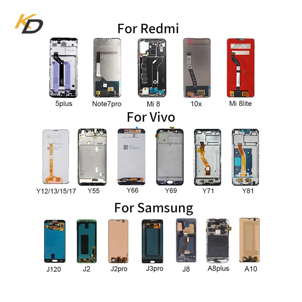 For Samsung Galaxy A10 A20 A30 A40 A50 Lcd Mobile Phone Lcds Touch ...