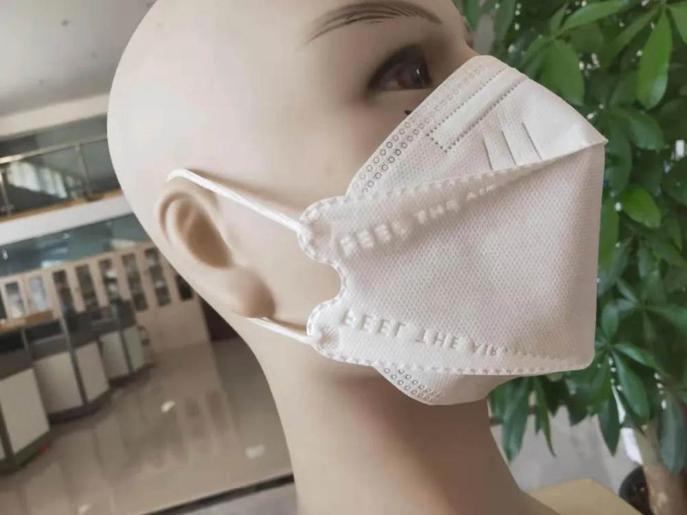 Huitong 2022 Latest Design Kf94 Fish Type 3d Ffp2/ffp3 Automatic Face ...