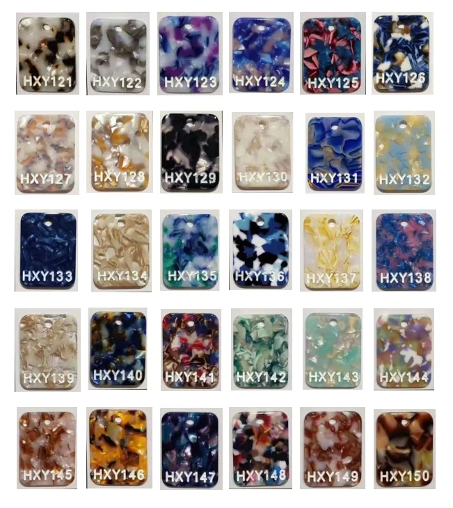 Wholesale Customized Cast Plastic Color Acetate Sheet