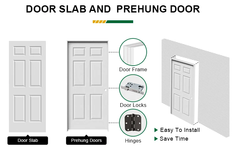 Variodor Modern Fireproof Waterproof Wood Double Entry Doors - OEM