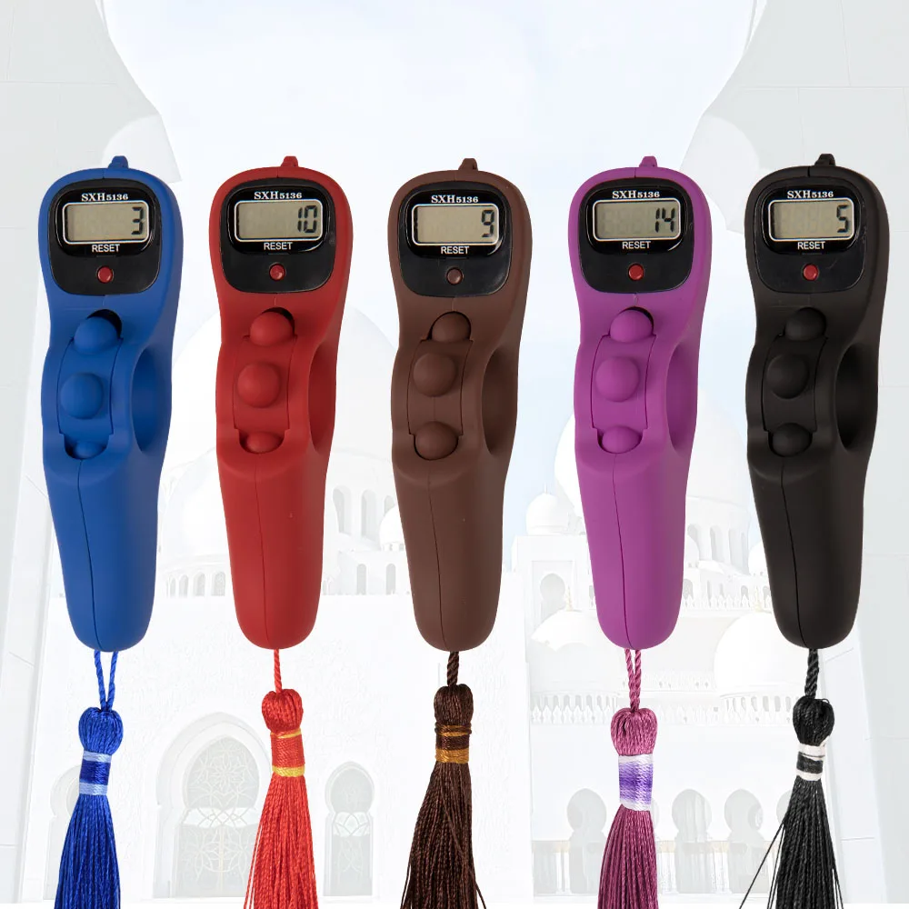 Islamic Gift Muslim Led Finger Tasbih Digital Tally Counter Electronic ...