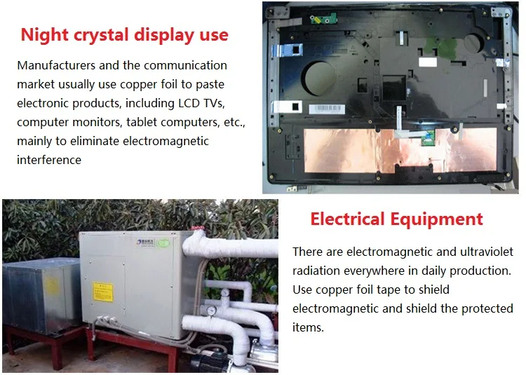 Conductive Acrylic Tape for Electronics EMI Shielding Adhesive Copper ...