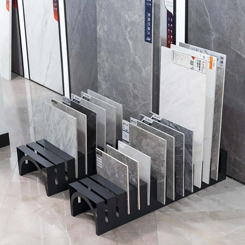 Retail Floor Ceramic Tiles Display Rack Stand Stone Marble Tile Sample ...