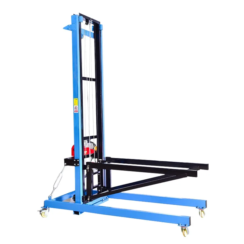 Small Manual Hand Forklifts For Ventilation Duct Lifting Height ...