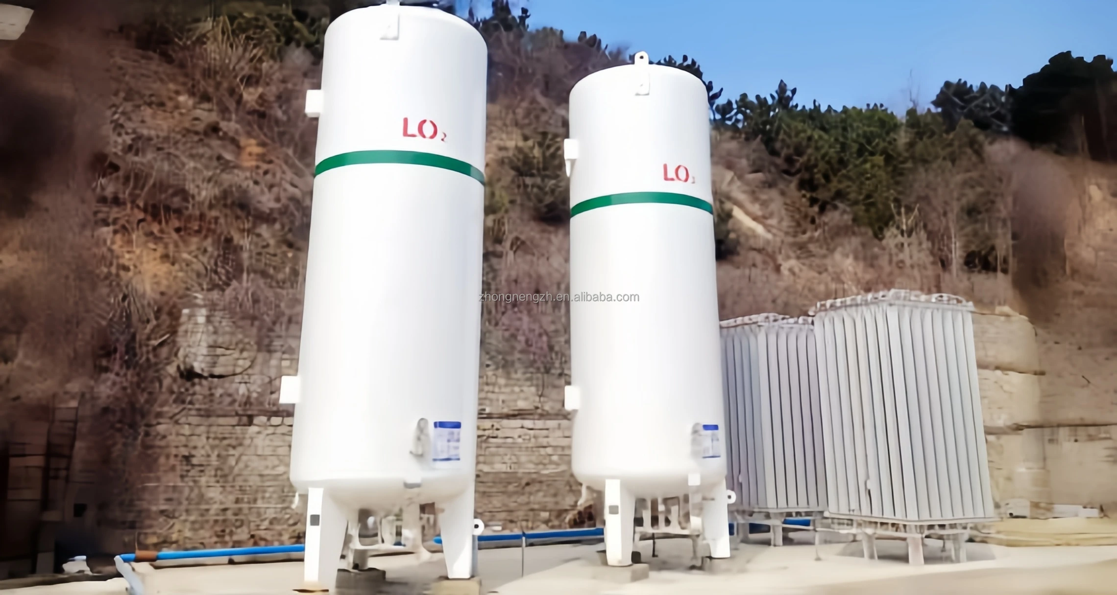 Liquid Oxygen Tank For Oxygen Station Use For Hospital - Buy Oxygen ...