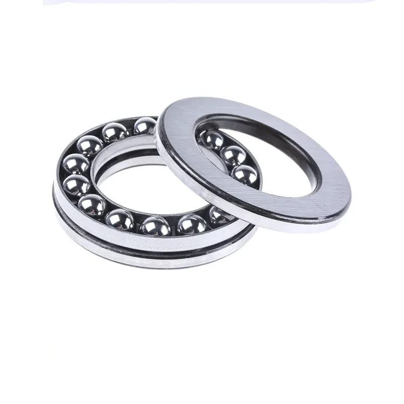 Thrust Ball Bearing 51207 Steel Material For Agricultural Machinery ...