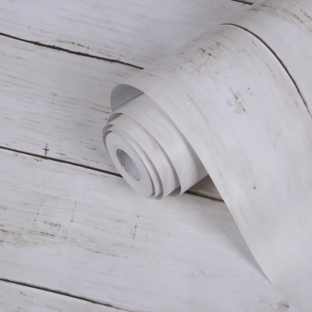 Jinyi Wood Look Pvc Vinyl Sheet Adhesive Peel And Stick Makeover ...