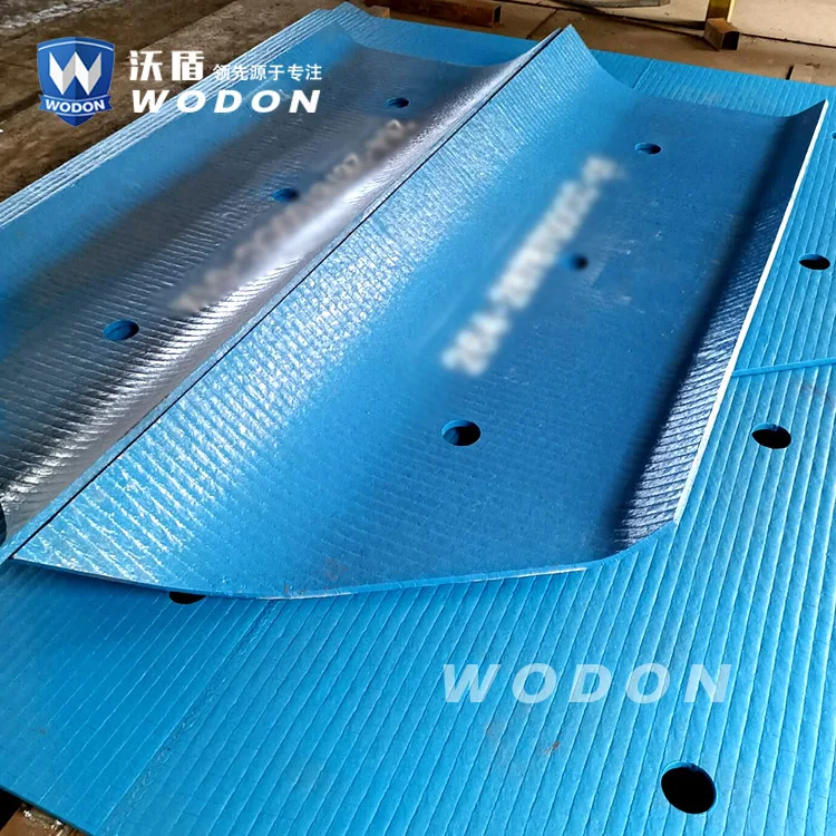 ASTM G65 High Abrasion Resistant Wear Plate Parts for Mining Machinery